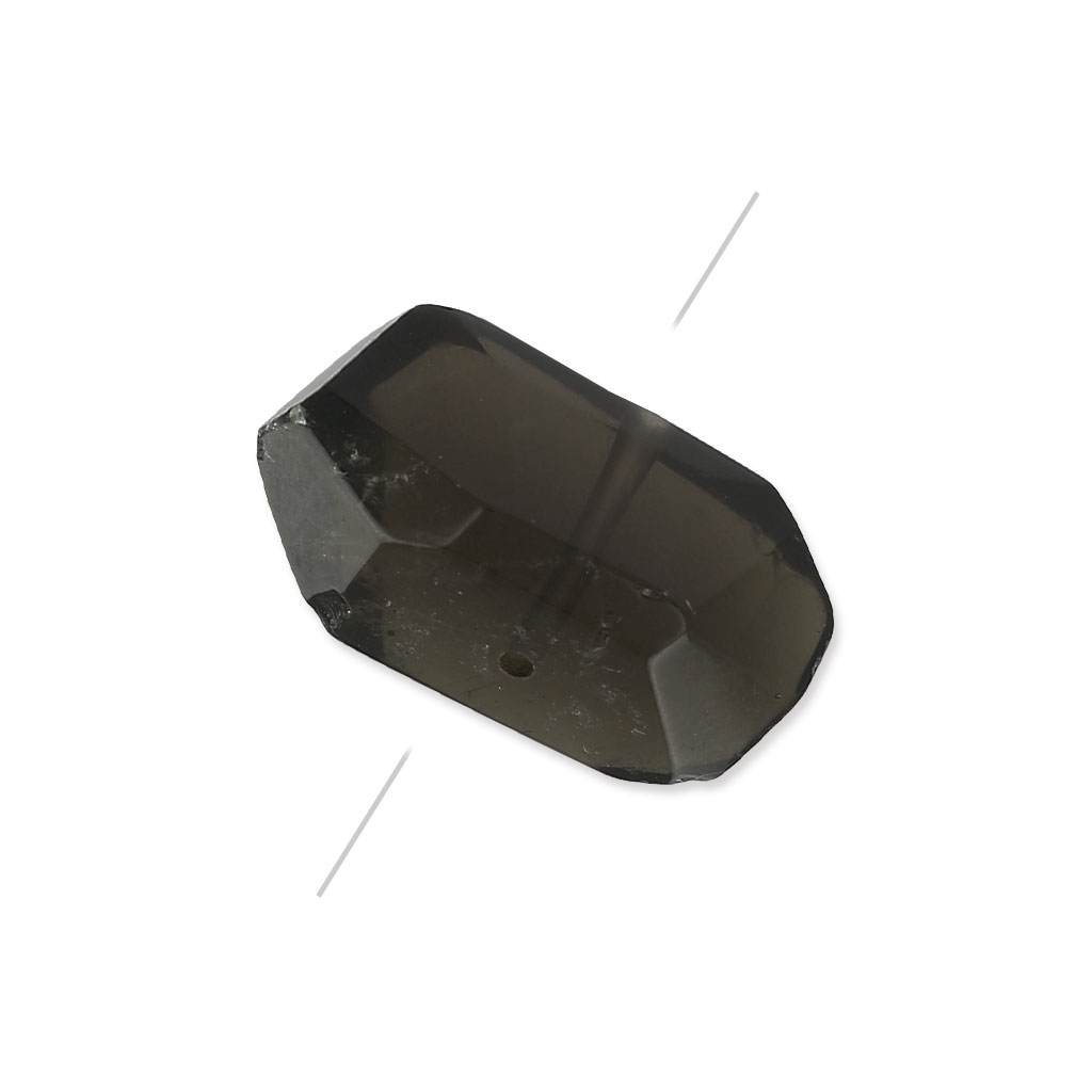 Perle brute irrégulière 14-18 mm - Quartz Fumé x1 - Perles & Co