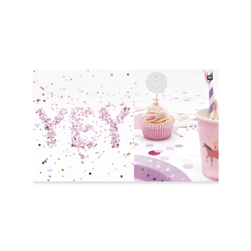 Mix de confettis en papier pour décoration festive Yey - Let's Party ...