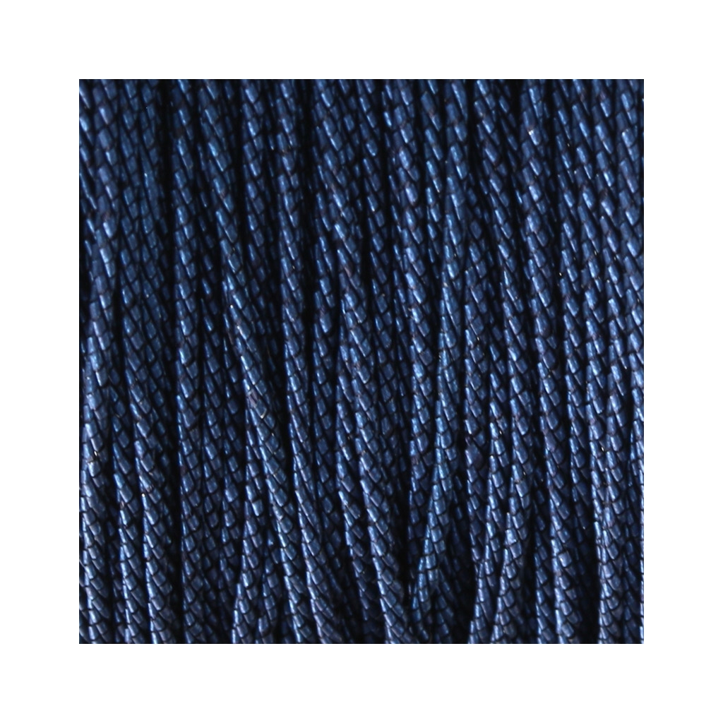 Bobine De Fil Sorrento Fabrication Italienne 0 6 Mm Bleu Nuit X50m