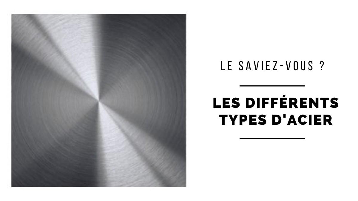 Les différents types d'acier inox en bijouterie