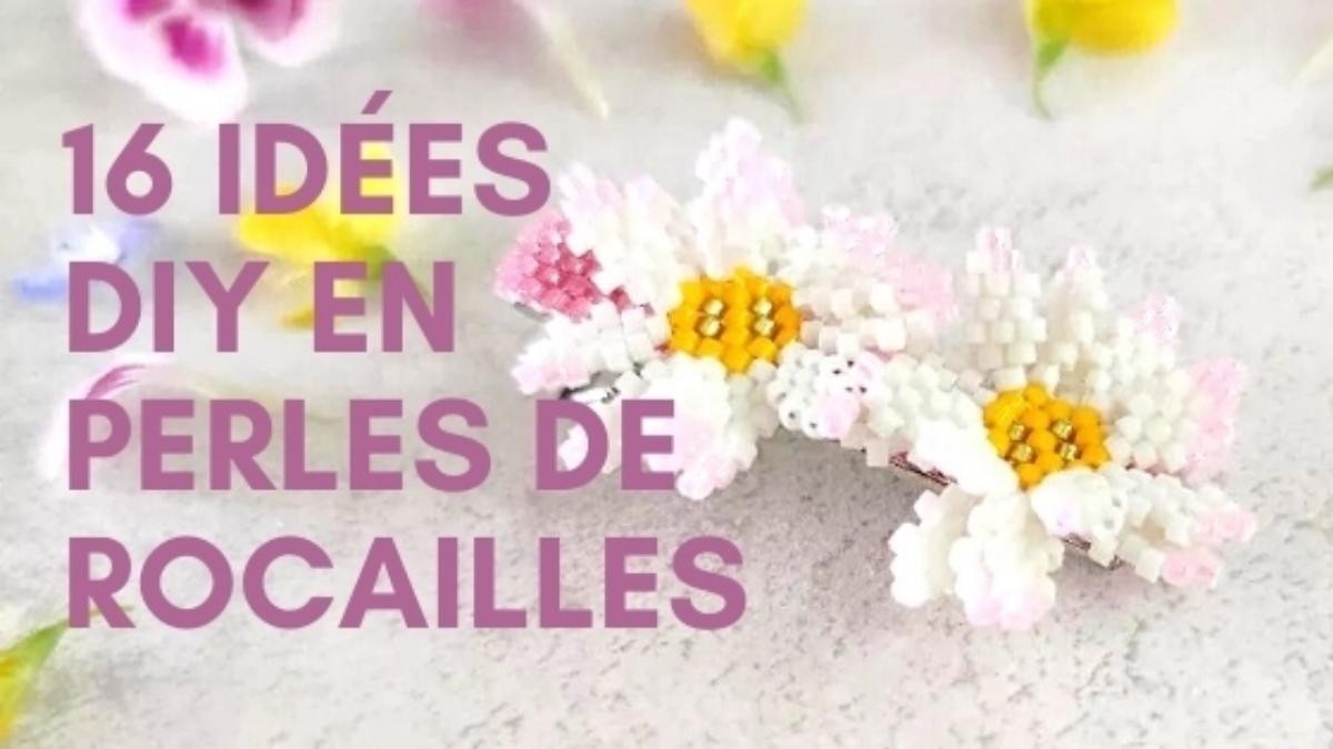 16 idées DIY d'accessoires et déco en perles de rocailles