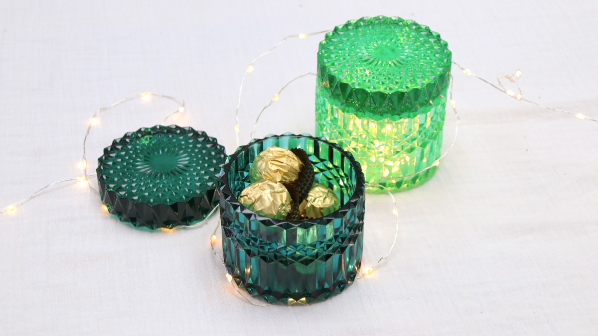DIY Bonbonnière Vintage en résine époxy