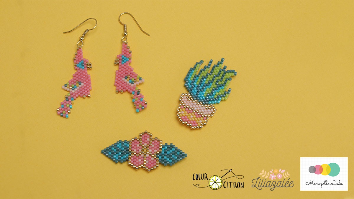 Idées de bijoux DIY broche - Perles & Co