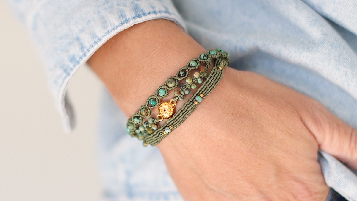 Tuto DIY Bijoux en Micro macramé - Perles & Co